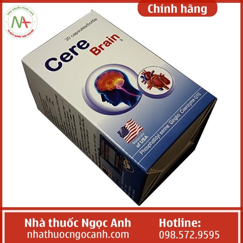 Cere Brain S là thuốc gì, có tốt không? Mua ở đâu? Giá bao nhiêu?
