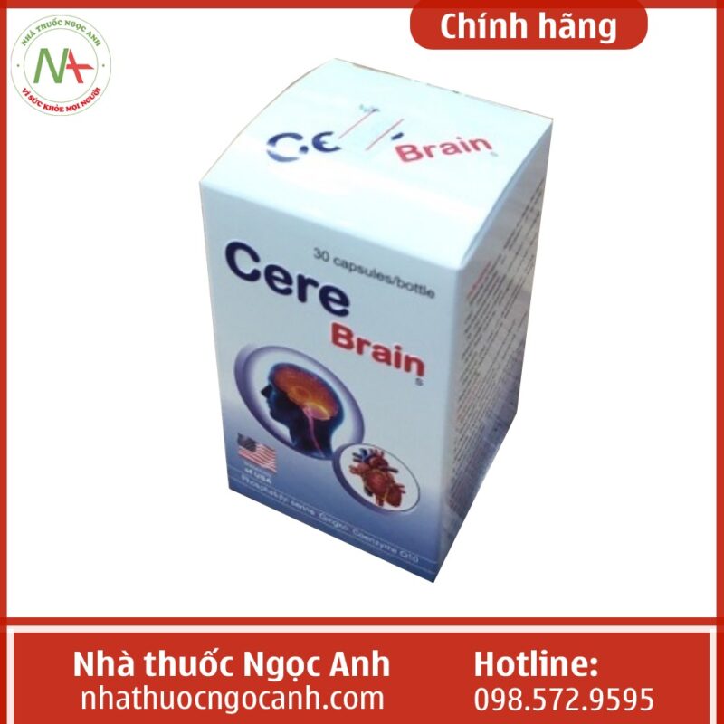 Cere Brain S là thuốc gì, có tốt không? Mua ở đâu? Giá bao nhiêu?