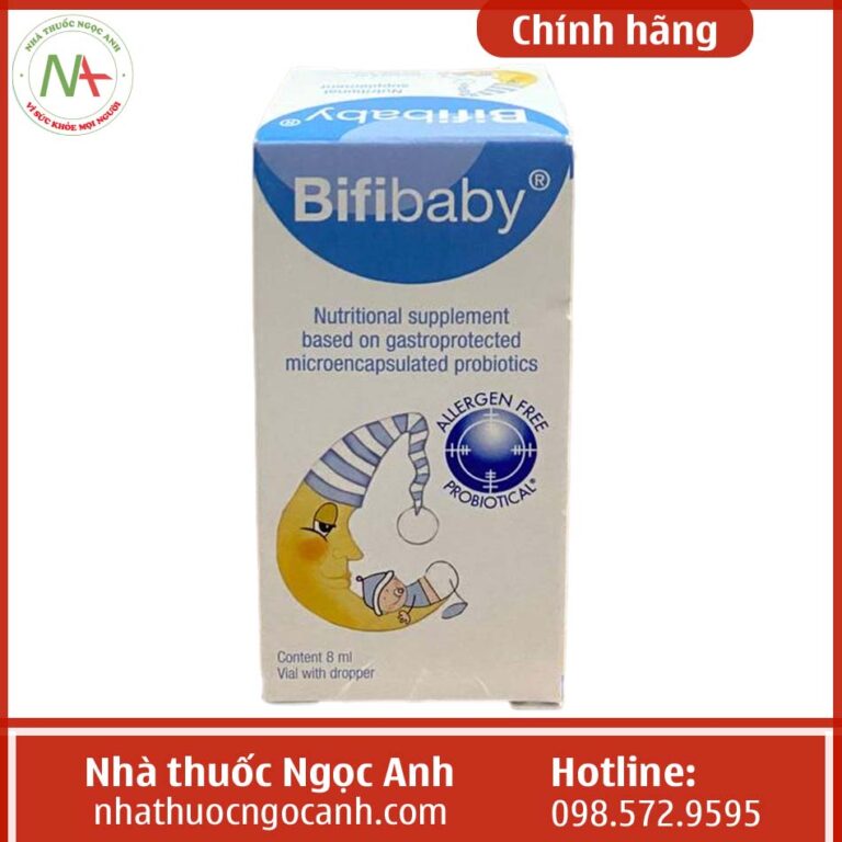 Thuốc Bifibaby Drops 8ml có tốt không, giá bao nhiêu, mua ở đâu?
