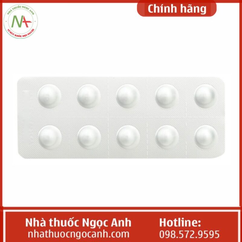 Thuốc Bisoprolol Plus HCT 5/6.25 là thuốc gì, mua ở đâu, giá bao nhiêu?
