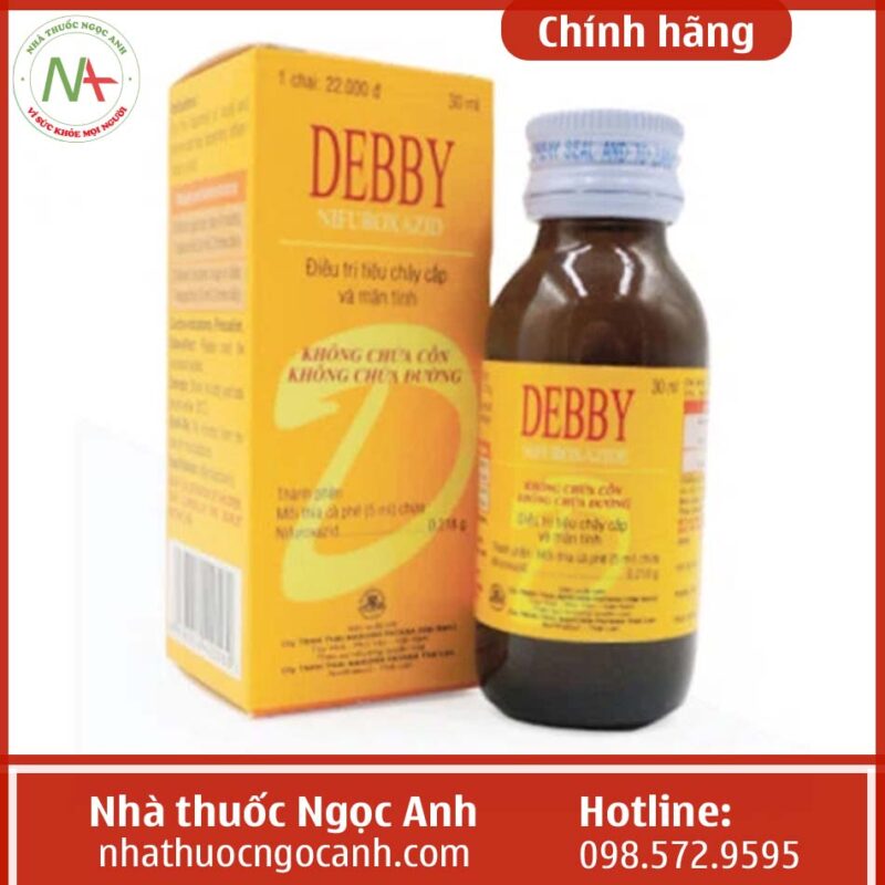 Thuốc Debby 30ml có phải kháng sinh không, giá bao nhiêu, mua ở đâu