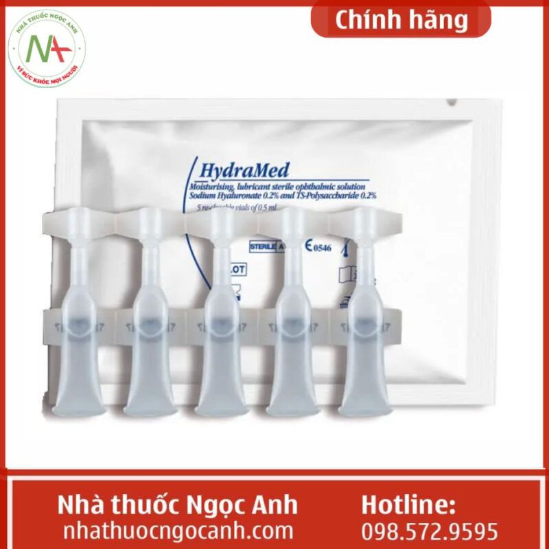 Thuốc nhỏ mắt HydraMed có tác dụng gì, giá bao nhiêu, mua ở đâu