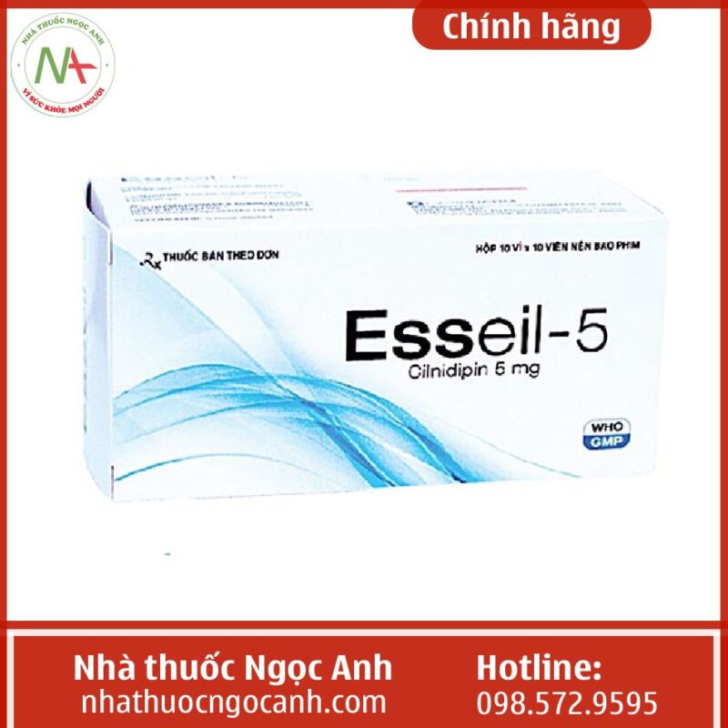 Thuốc Esseil-5 (hộp 10 vỉ x 10 viên) có giá bao nhiêu, mua ở đâu?