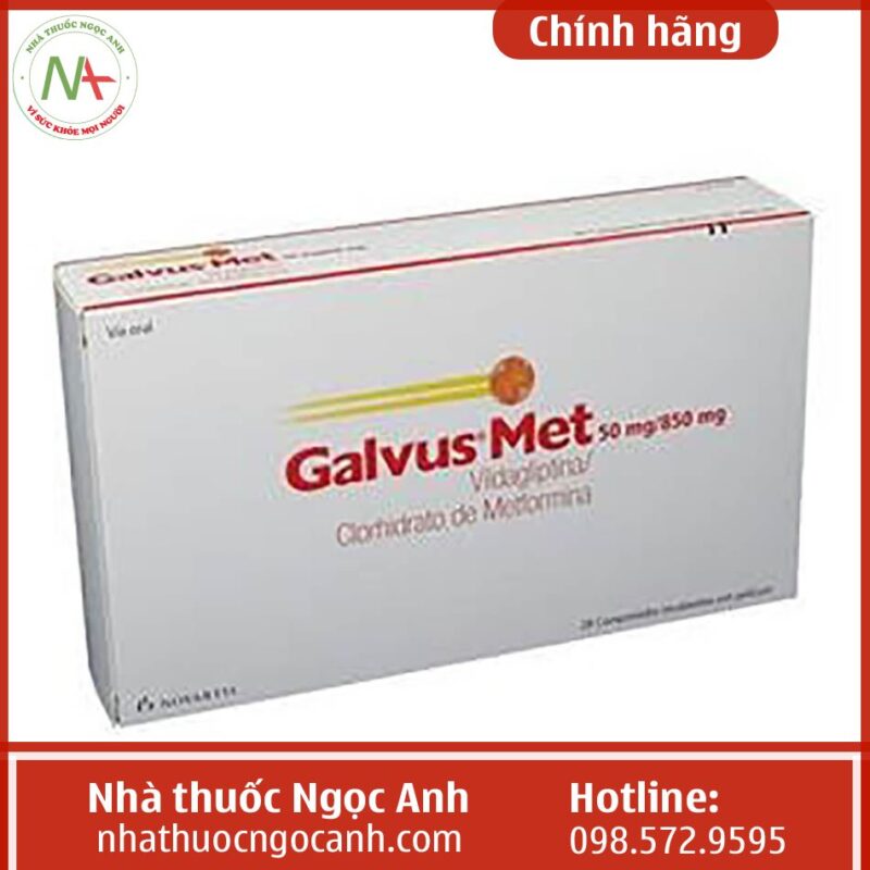 Thuốc Galvus Met 50mg/1000mg có giá bao nhiêu, mua ở đâu?