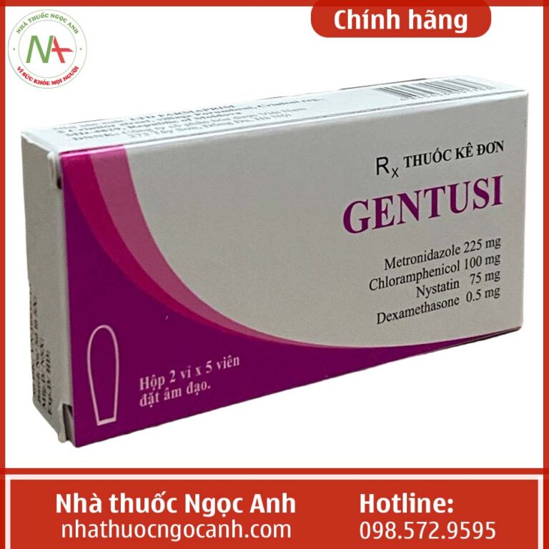 Thuốc đặt phụ khoa Gentusi có tốt không, giá bao nhiêu, mua ở đâu