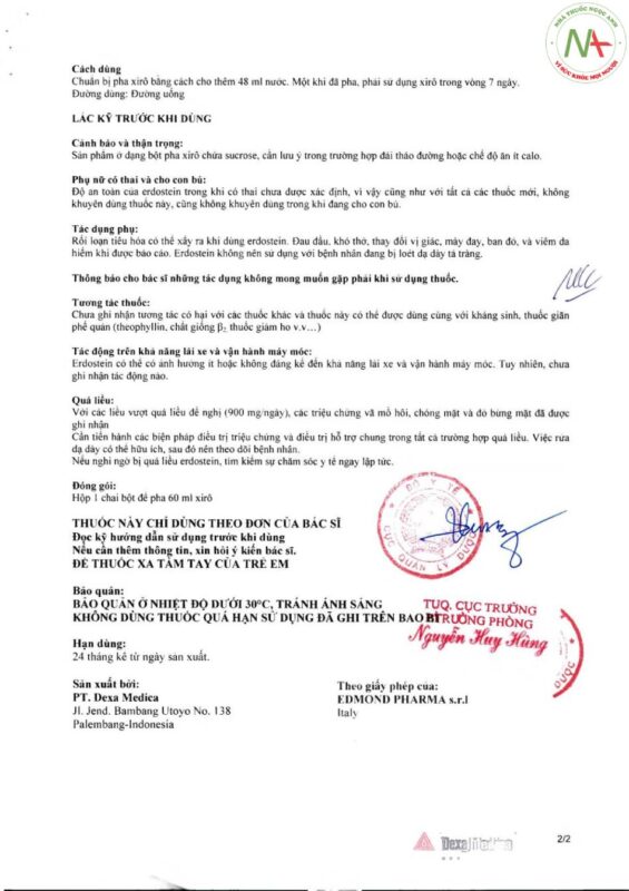 Thuốc Vectrine 175mg/5ml Dry Syrup giá bao nhiêu, mua ở đâu?