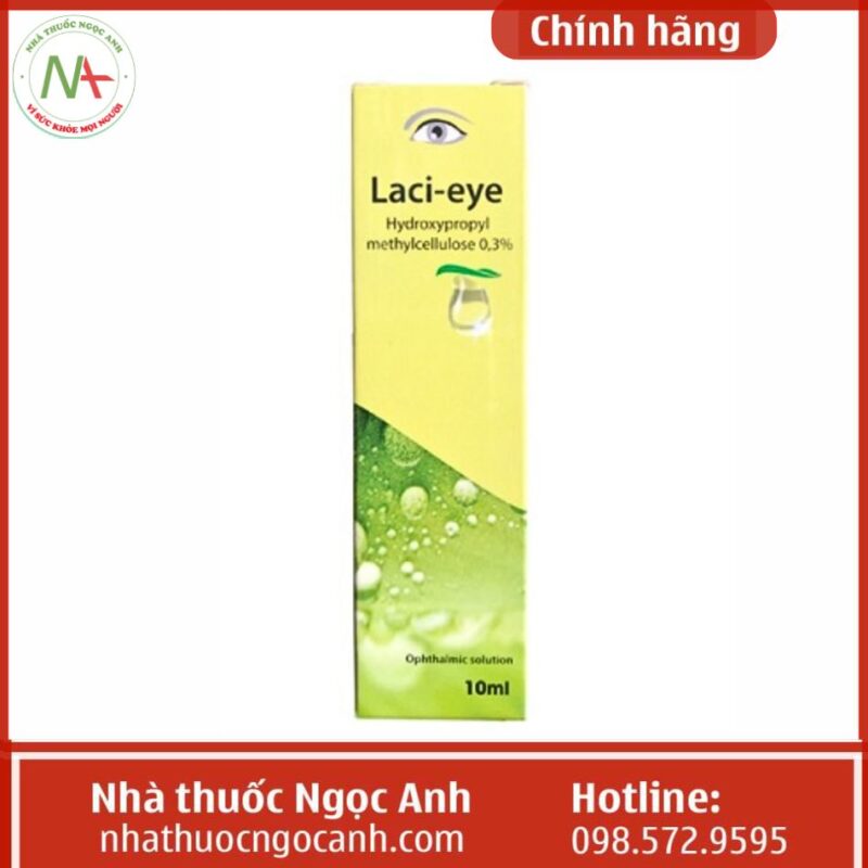 Thuốc nhỏ mắt Laci-Eye có tốt không, giá bao nhiêu, mua ở đâu?