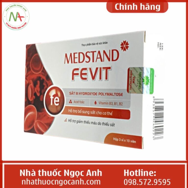 Thuốc Medstand fevit là thuốc gì, có tác dụng gì, giá bao nhiêu, mua ở đâu?