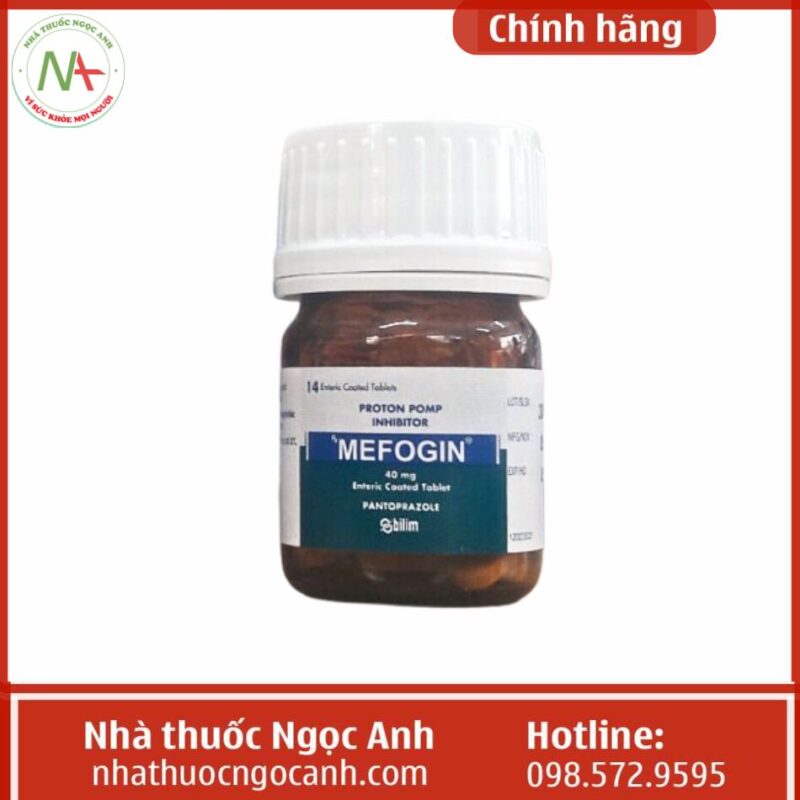 Thuốc Mefogin 40mg là thuốc trị bệnh gì, có tác dụng phụ gì, giá bao ...