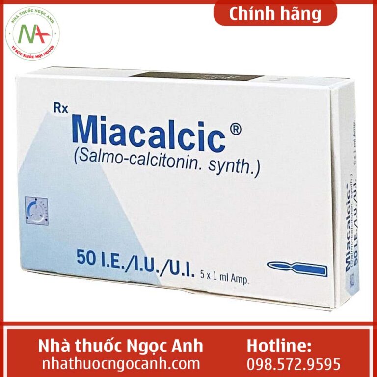 Thuốc tiêm Miacalcic 50IU/ml là thuốc gì, giá bao nhiêu, mua ở đâu