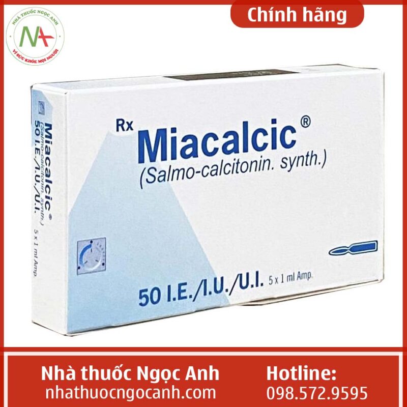 Thuốc tiêm Miacalcic 50IU/ml là thuốc gì, giá bao nhiêu, mua ở đâu