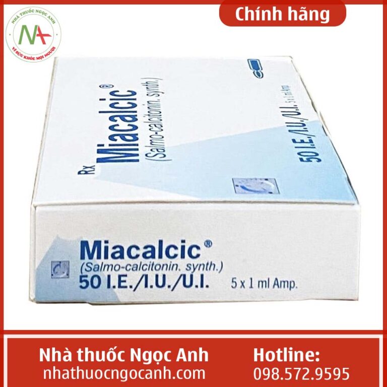 Thuốc tiêm Miacalcic 50IU/ml là thuốc gì, giá bao nhiêu, mua ở đâu