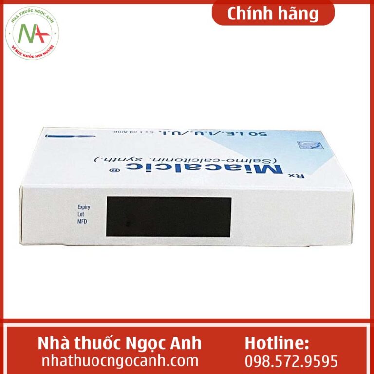 Thuốc tiêm Miacalcic 50IU/ml là thuốc gì, giá bao nhiêu, mua ở đâu