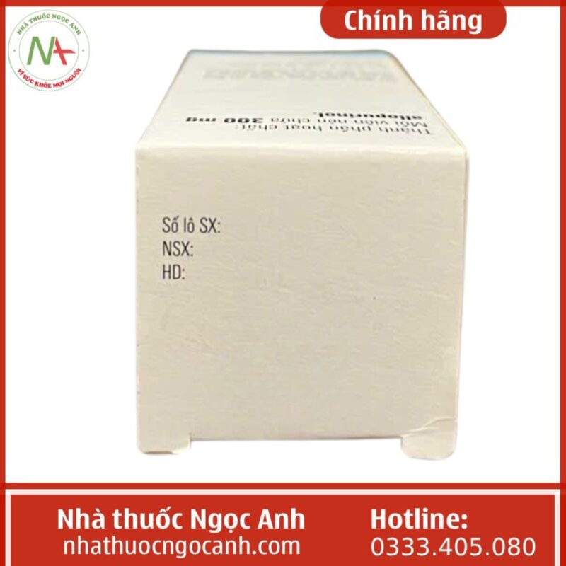 Thuốc Milurit allopurinol 300mg là thuốc gì, giá bao nhiêu, mua ở đâu