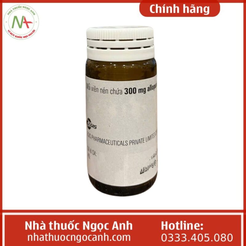 Thuốc Milurit allopurinol 300mg là thuốc gì, giá bao nhiêu, mua ở đâu