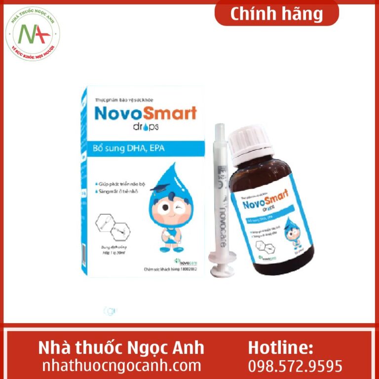 Thuốc NovoSmart Drops là gì? Công dụng, cách dùng? Mua ở đâu? Giá bao ...