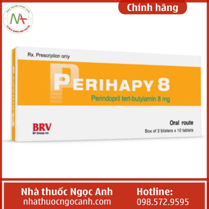 Perindopril là thuốc gì? Công dụng, Cơ chế hoạt động, Liều dùng