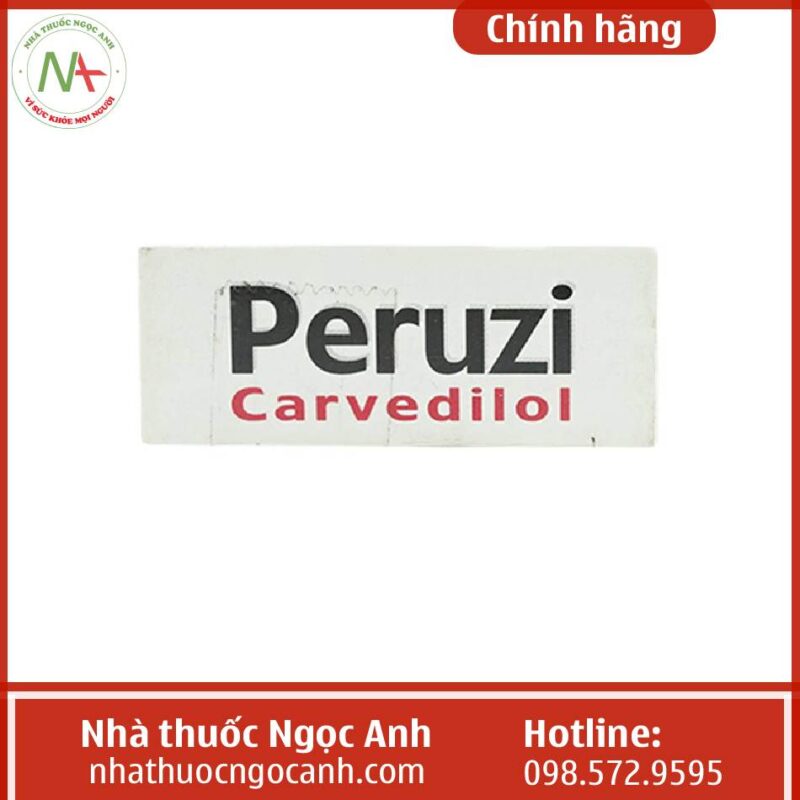 Thuốc Peruzi 12,5 mg có tác dụng gì, mua ở đâu, giá bao nhiêu?