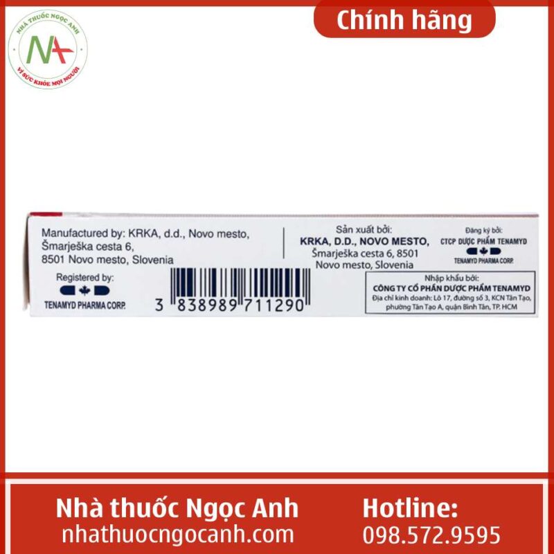 Thuốc Prenewel 4mg/1.25mg có tác dụng gì, giá nhiêu, mua ở đâu