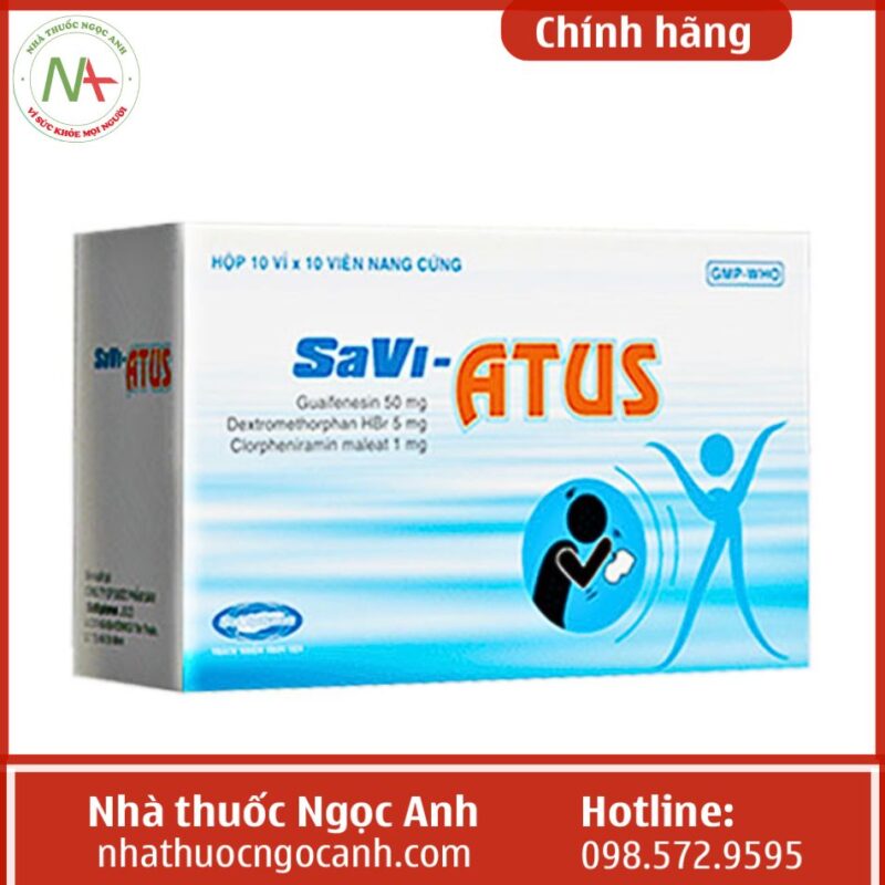 Thuốc SaVi-Atus là thuốc gì, giá bao nhiêu, mua ở đâu, tác dụng gì