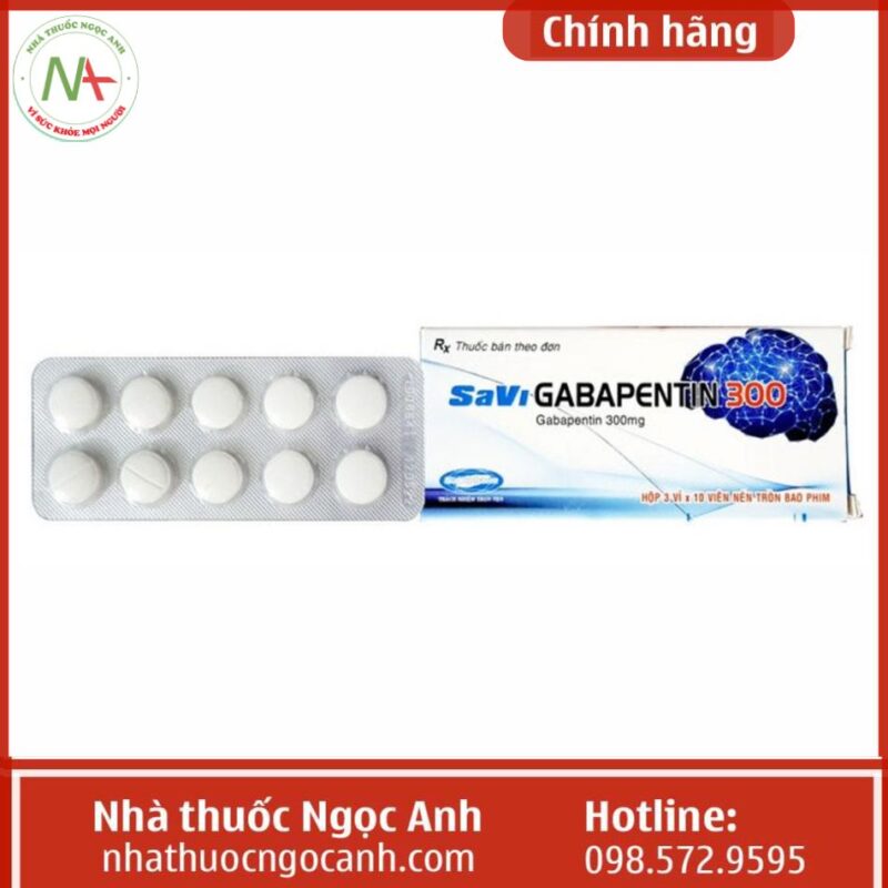 Thuốc SaVi Gabapentin 300 là thuốc gì, giá bao nhiêu, mua ở đâu?
