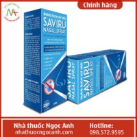 Xịt mũi Saviru Nasal Spray 30ml là thuốc gì, giá bao nhiêu, mua ở đâu
