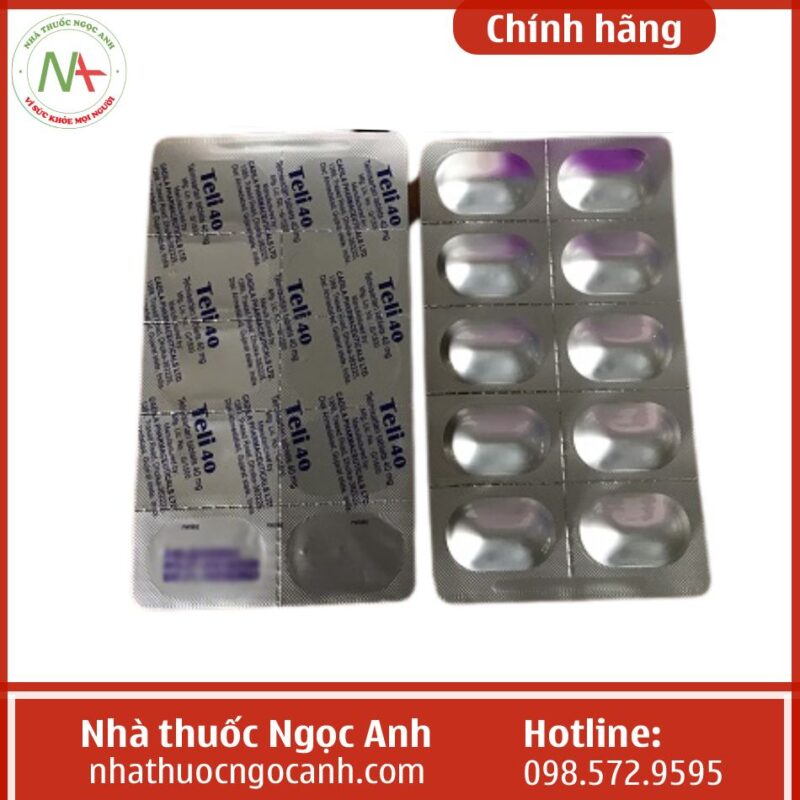 Thuốc Teli 40 là thuốc gì, có tác dụng gì, mua ở đâu, giá bao nhiêu