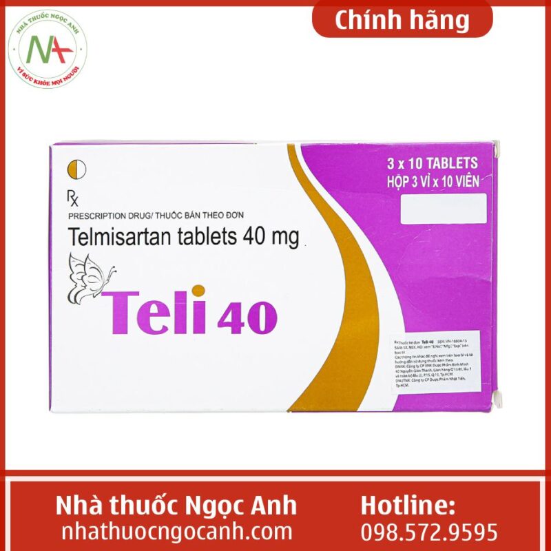 Thuốc Teli 40 là thuốc gì, có tác dụng gì, mua ở đâu, giá bao nhiêu