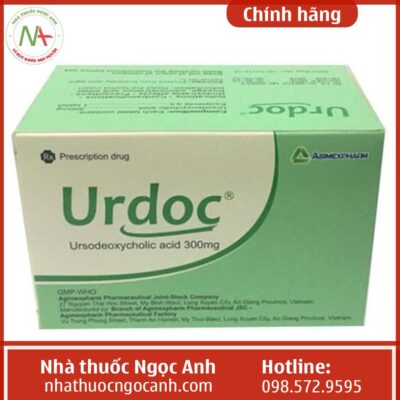 Thuốc Urdoc 300mg có tác dụng gì, giá bao nhiêu, mua ở đâu?