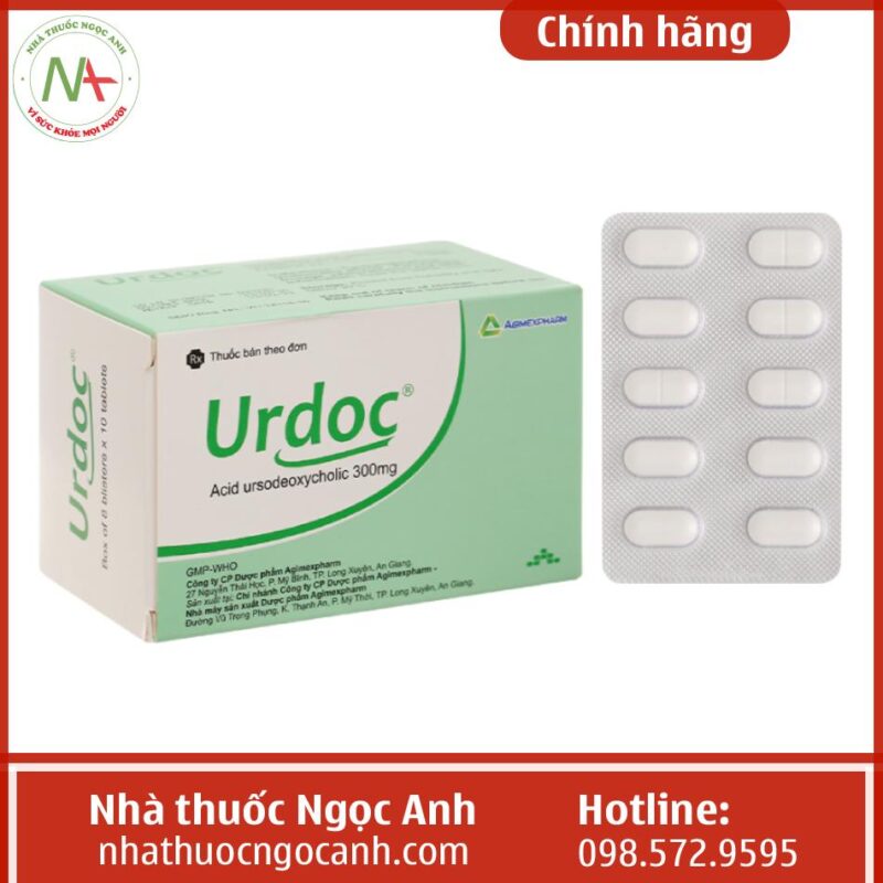 Thuốc Urdoc 300mg có tác dụng gì, giá bao nhiêu, mua ở đâu?