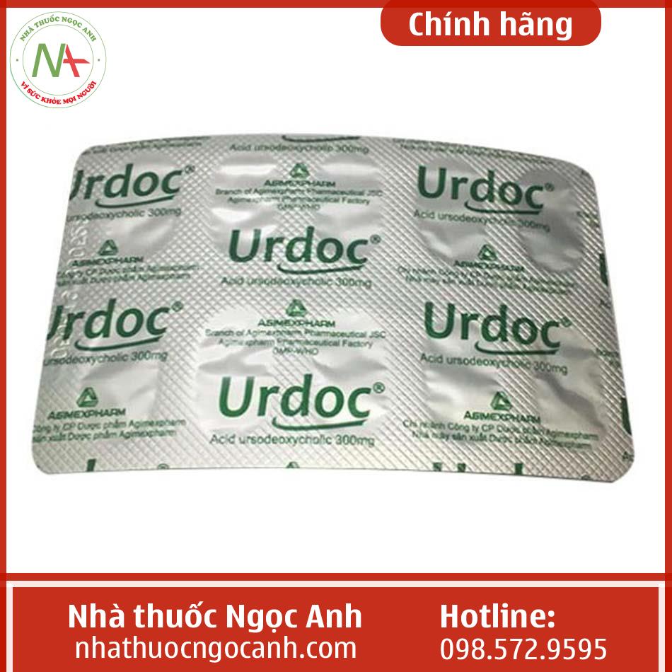 Thuốc Urdoc 300mg có tác dụng gì, giá bao nhiêu, mua ở đâu?