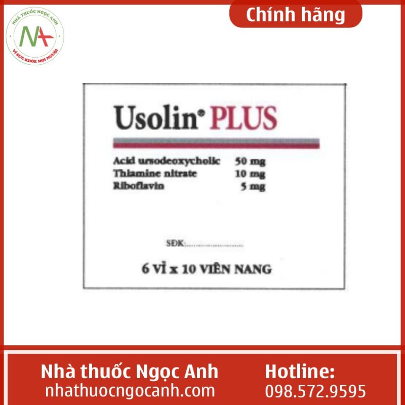 Thuốc Usolin Plus là thuốc gì, có tác dụng gì, giá bao nhiêu, mua ở đâu?