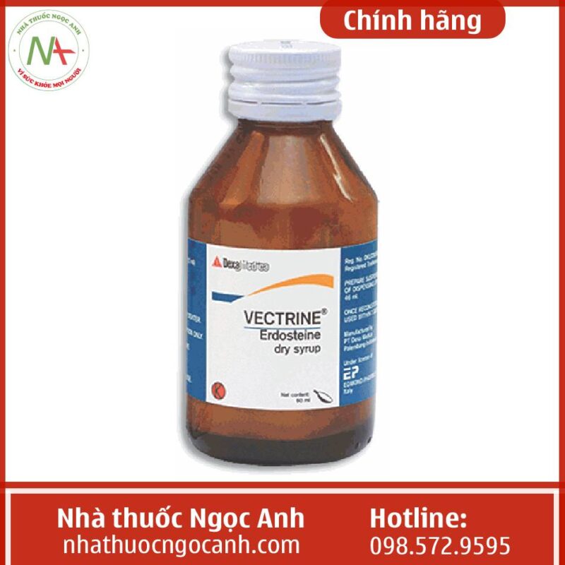 Thuốc Vectrine 175mg/5ml Dry Syrup giá bao nhiêu, mua ở đâu?