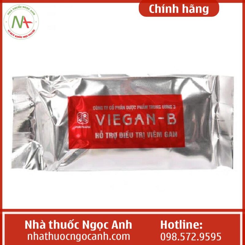Thuốc Viegan B là thuốc gì, tác dụng gì, giá bao nhiêu, mua ở đâu?