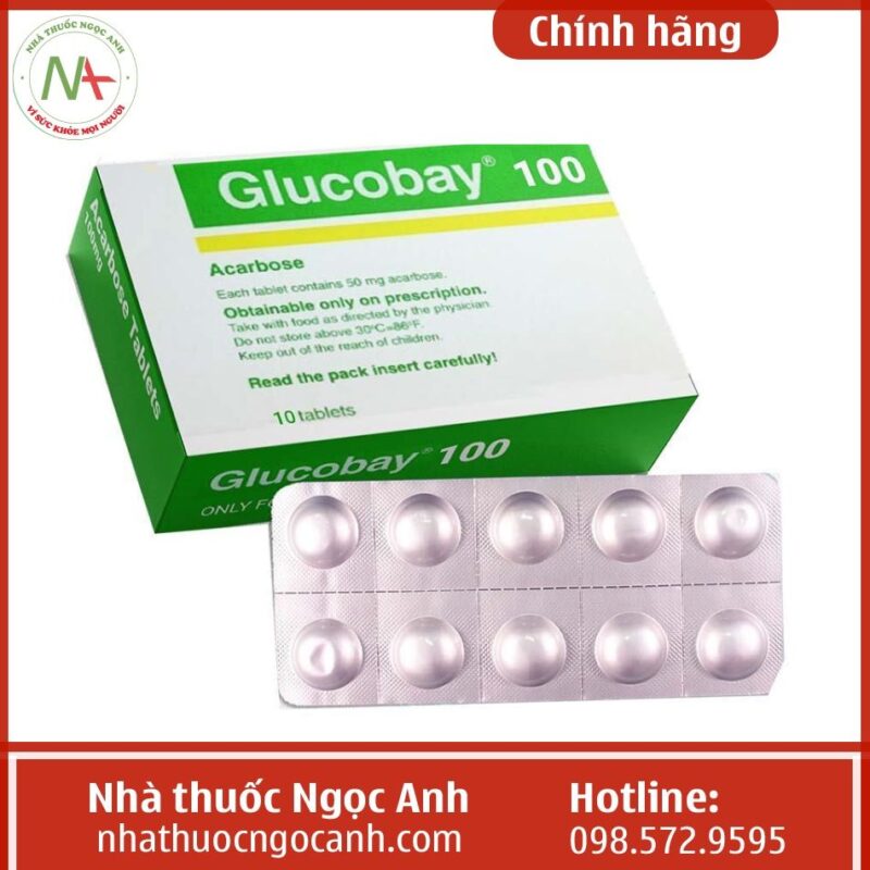 Thuốc Glucobay 100 có tác dụng gì, giá bao nhiêu, mua ở đâu?