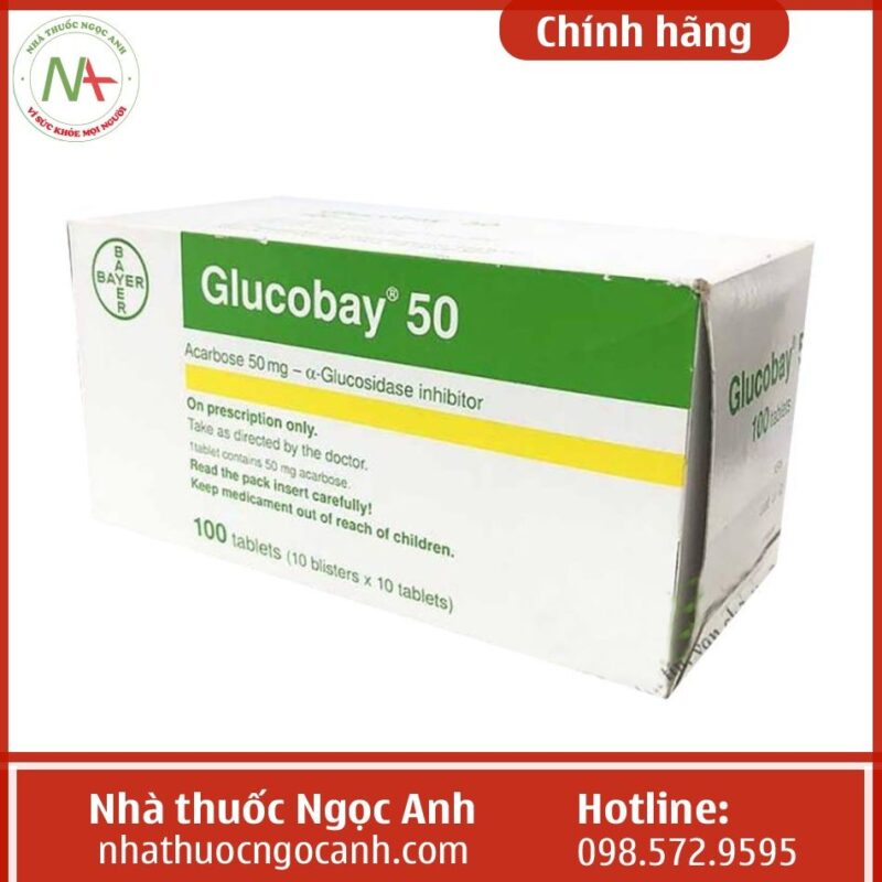 Thuốc Glucobay 50 mg là thuốc gì? Mua ở đâu? Giá bao nhiêu?