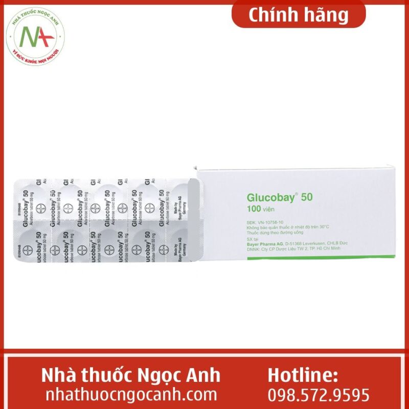 Thuốc Glucobay 50 mg là thuốc gì? Mua ở đâu? Giá bao nhiêu?