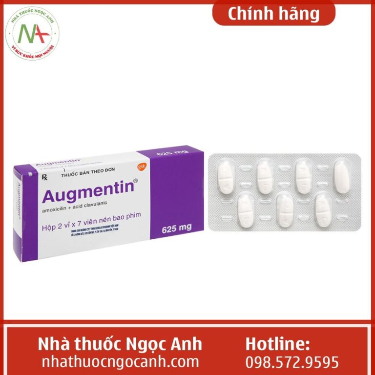 Thuốc Augmentin 625mg là thuốc gì, liều dùng, giá bao nhiêu, mua ở đâu