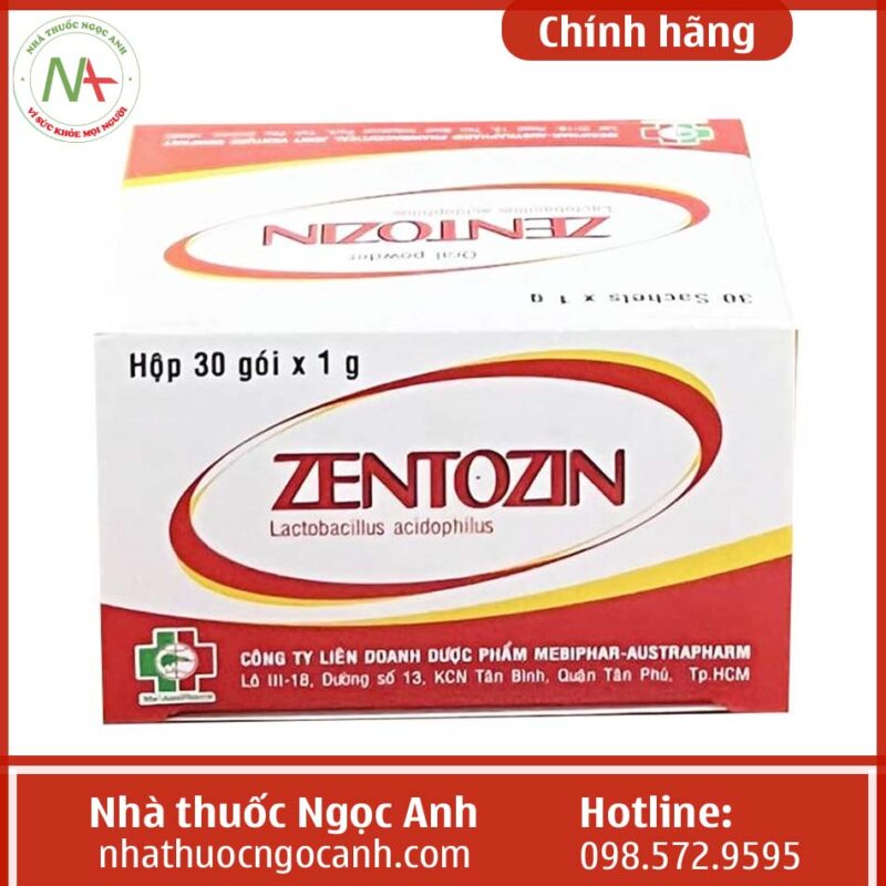 Thuốc Zentozin là thuốc gì, có tác dụng gì, giá bao nhiêu, mua ở đâu