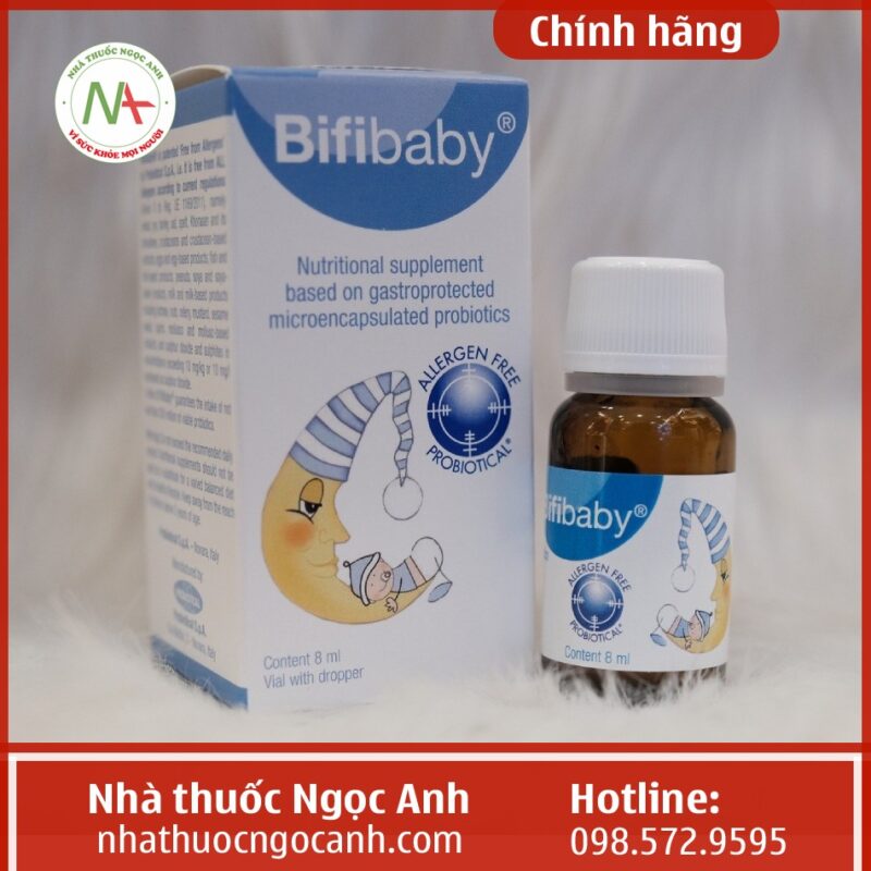 Thuốc Bifibaby Drops 8ml có tốt không, giá bao nhiêu, mua ở đâu?