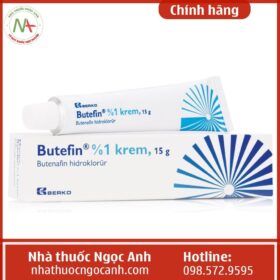 Thuốc Butefin 1% Cream 15g là gì, giá bao nhiêu, mua ở đâu