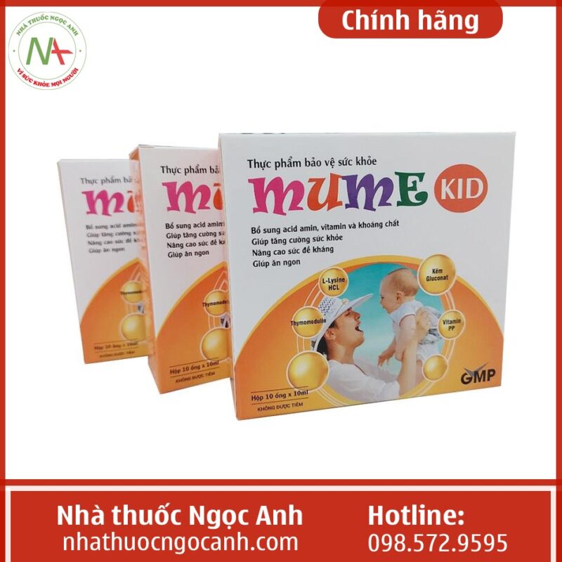 Thuốc Mume Kid có tốt không? Mua ở đâu? Giá bao nhiêu?