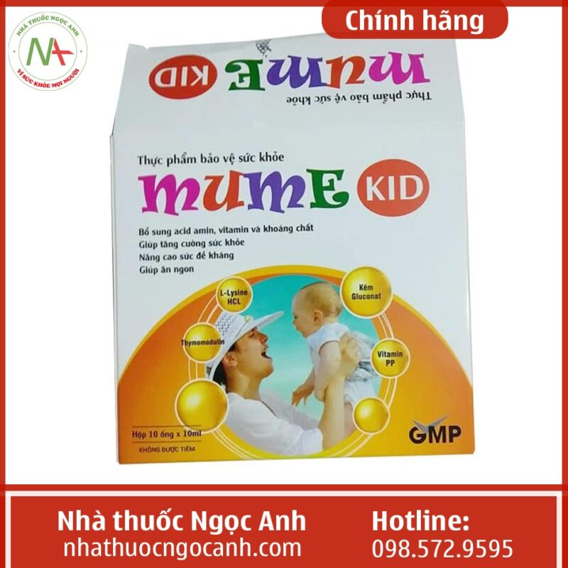 Thuốc Mume Kid có tốt không? Mua ở đâu? Giá bao nhiêu?