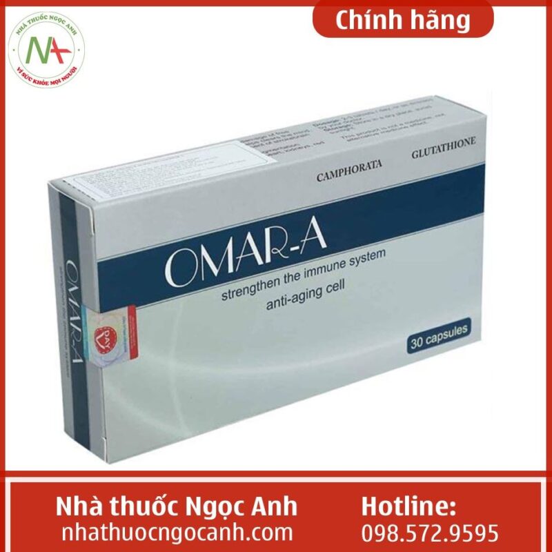 Thuốc Omar-A là thuốc gì, có tác dụng gì, mua ở đâu, giá bao nhiêu