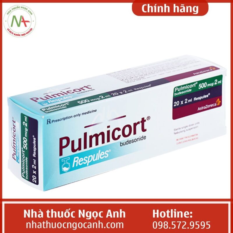 Thuốc Pulmicort Respules 500mcg/2ml là gì, giá bao nhiêu, mua ở đâu