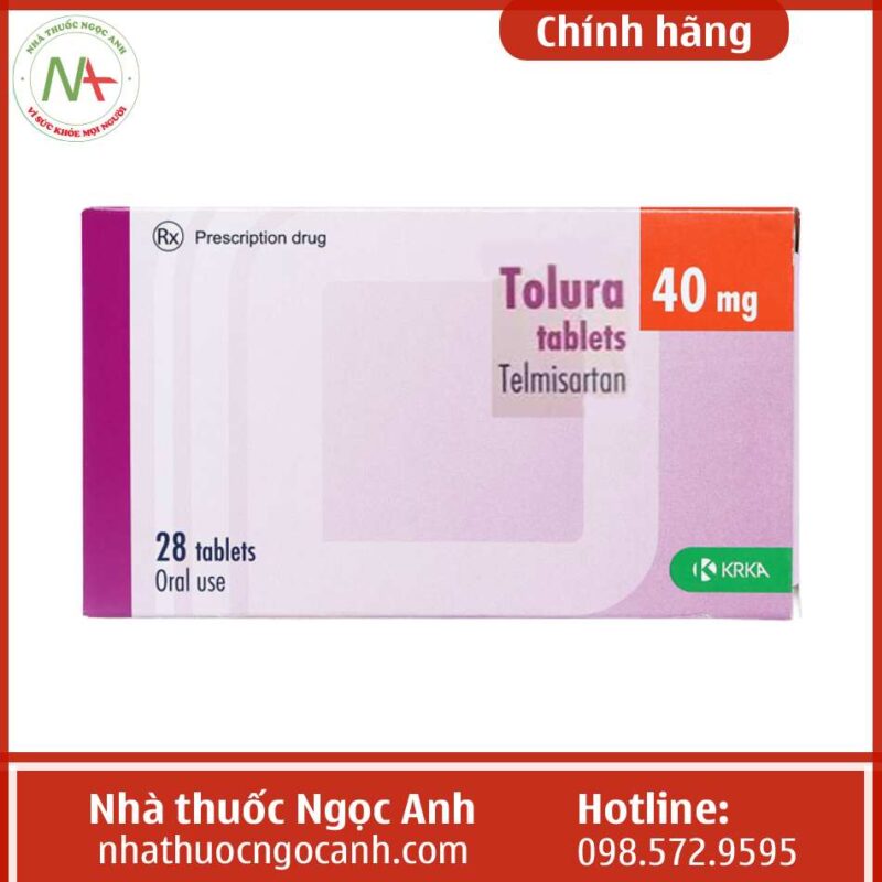 Thuốc Tolura 40mg là thuốc gì, có tác dụng gì, mua ở đâu, giá bao nhiêu?