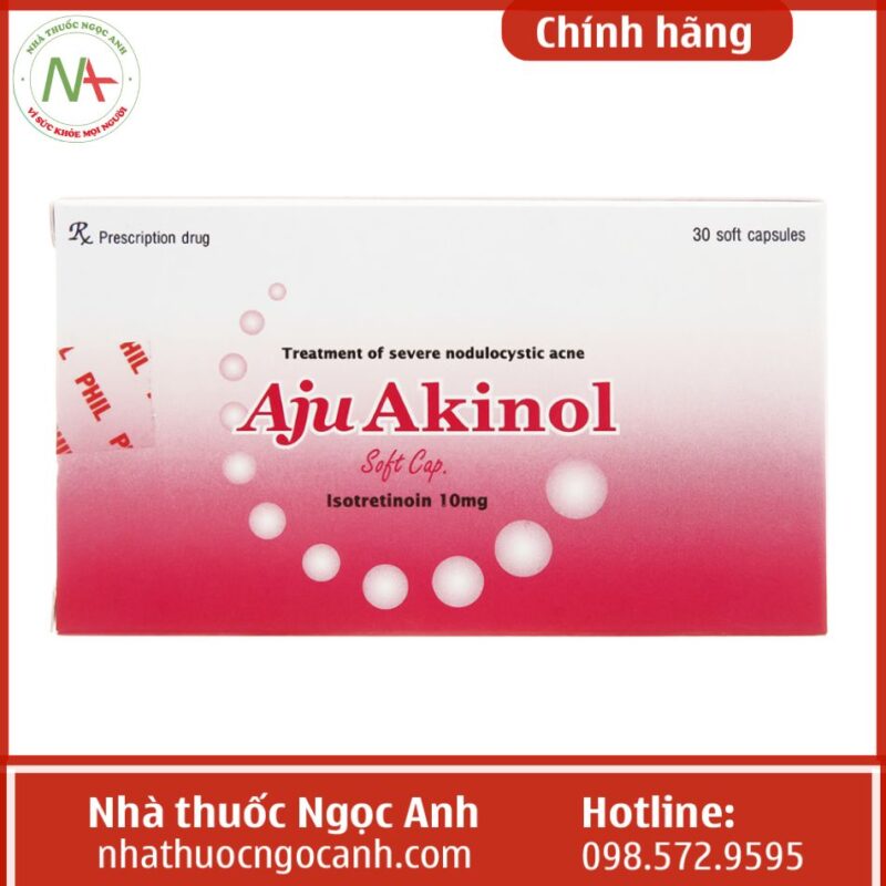 Isotretinoin là thuốc gì? Công dụng và hướng dẫn sử dụng thuốc