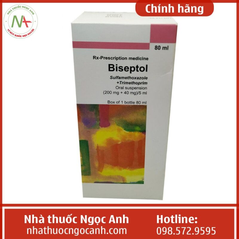 Thuốc Biseptol 80ml siro có tác dụng gì, giá bao nhiêu, mua ở đâu?