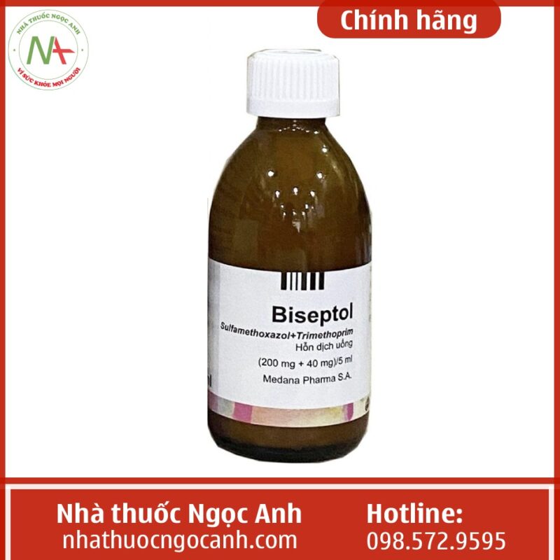 Thuốc Biseptol 80ml siro có tác dụng gì, giá bao nhiêu, mua ở đâu?