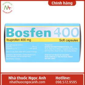 Thuốc Bosfen 400 là thuốc gì, giá bao nhiêu, liều dùng như thế nào?